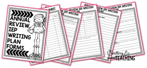 IEP Writing Tips Planning Pages Creating Teaching