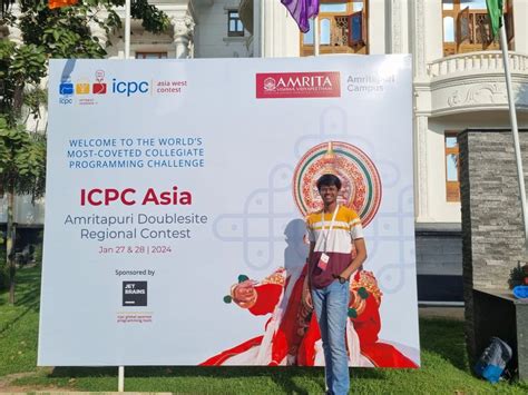 Samaksh Gupta On Linkedin Icpc Icpc2023 Amritauniversity