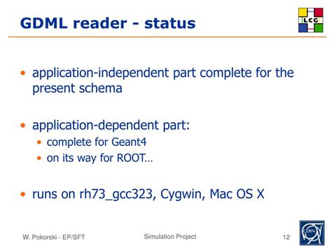 Ppt Gdml Recent Developments Powerpoint Presentation Free Download
