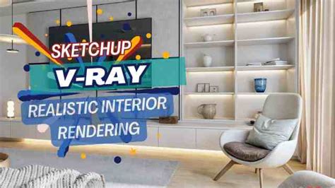 Sketchup Vray 6 Realistic Interior Rendering 3d Eğitim