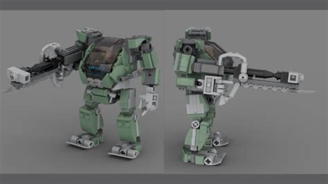 Lego Moc Avatar Amp Suit Gun Gau90 And Bushboss Fd11 By Bobbacatmocs