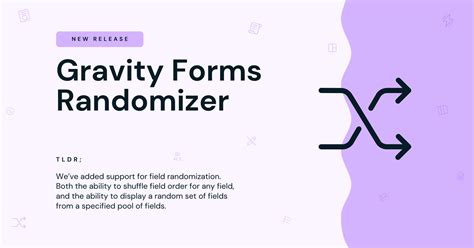 New Gravity Forms Randomizer 20