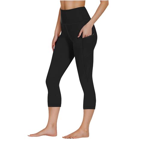 Blvb Capri Leggings For Women High Waisted Yoga Pants For Women With