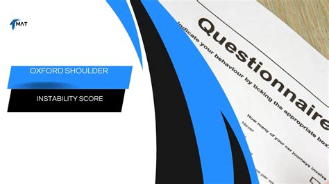 Oxford Shoulder Instability Score