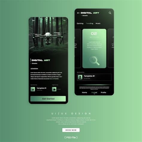 Dark Mode Ui Psd High Quality Free Psd Templates For Download Freepik