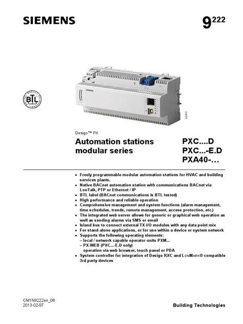 automation controller pdf computer network electrical connector