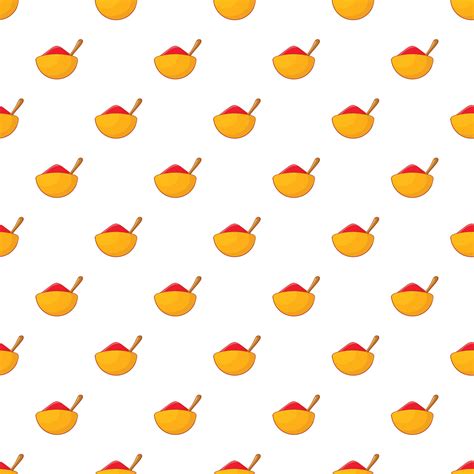 Taza Con Cuchara Y Patr N De Comida Estilo De Dibujos Animados Vector En Vecteezy