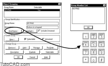 How To Create And Use Groups Tutorial AutoCAD