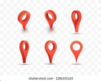Map Pointer Vector Illustration Location Symbols Stock Vector Royalty Free 1170173896