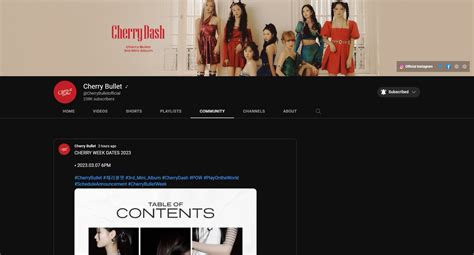 Unso On Twitter YOUTUBE COMMUNITY Cherry Sh Coming Soon Https Youtube Post