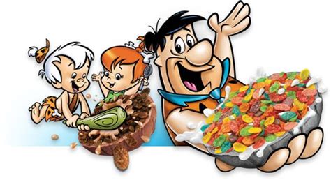 Some Of The Flinstone Characters For Cocoa And Fruity Pebbles Fruity