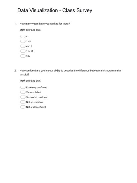 Data Visualization Class Survey Pdf