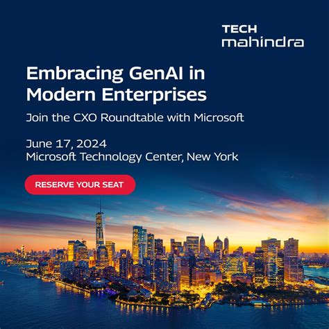 tech mahindra on linkedin ai scaleatspeed digitaltransformaion cxoroundtable