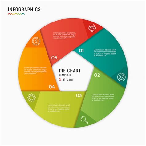 Premium Vector Vector Circle Chart Infographic Template Options Steps Part