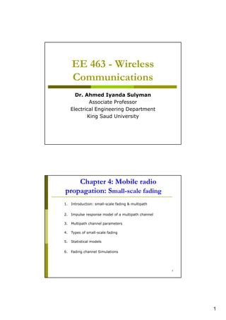 Wireless Communications PDF Computer Networking Computing