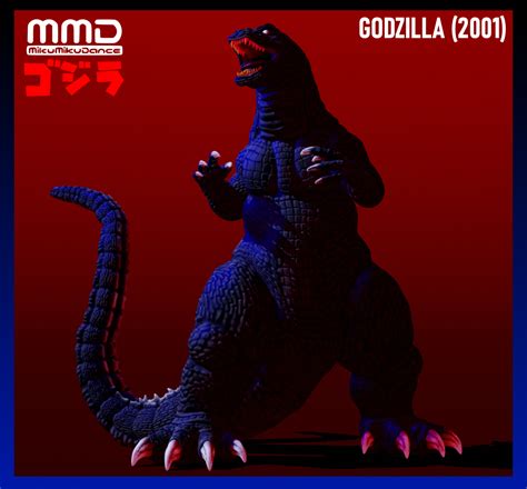 Mmd Godzilla Godzilla 2001 Dl By Violismodels On Deviantart