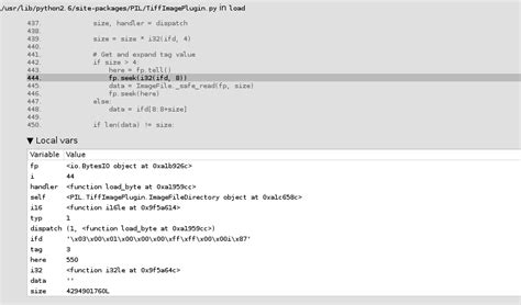 long int too large to convert to int tiffimageplugin py in load · issue 635 · python pillow