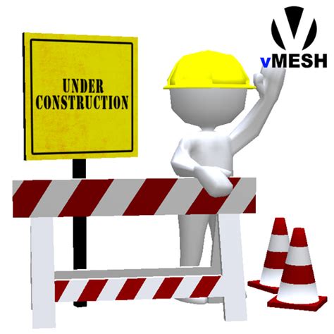 Second Life Marketplace Vmesh Under Construction Mesh