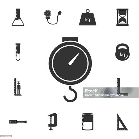 무게 아이콘입니다 간단한 요소 그림입니다 무게 측정 컬렉션에서 기호 디자인 설정합니다 모바일 및 웹에서 사용할 수 있습니다 0명에 대한 스톡 벡터 아트 및 기타 이미지