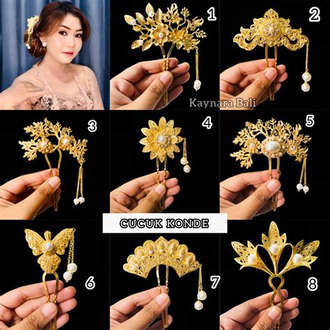 Jual Cucuk Konde Bali Cucuk Sanggul Shopee Indonesia