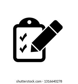 Edit Icon Notepad Edit Symbol List Stock Vector Royalty Free 1316640278 Shutterstock