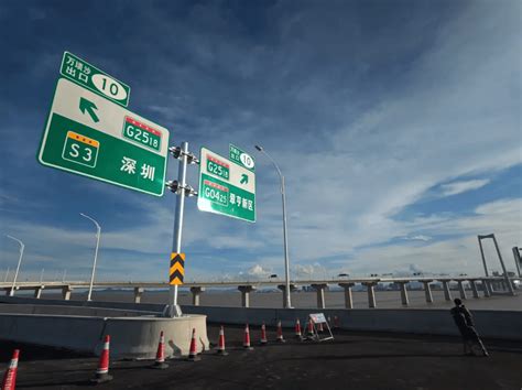 预计年内通车广州15分钟到中山城区20分钟到深圳 南沙 大道 支线