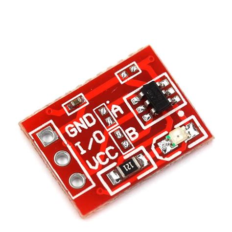 Ttp223 Capacitive Touch Button Sensor Module Flux Electronix