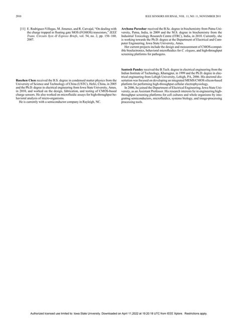 Folded Floating Gate Cmos Biosensor For Nano Charge Sensing Docx