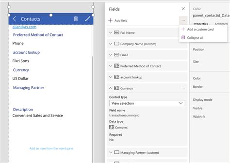 Working With Complex Data Types In Canvas Apps Using Common Data
