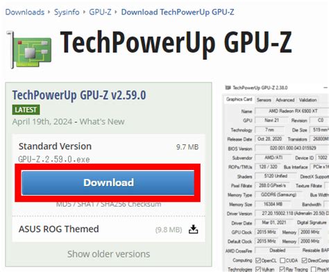 Summary Of How To Use The Free Application GPU Z That Allows You To Quickly Check The GPU