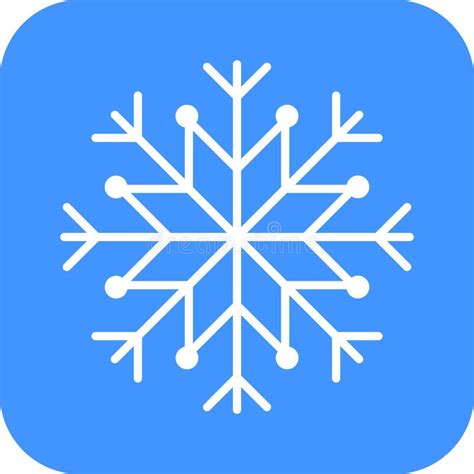 Snowflake Icon Snowflake Shape Vector Stock Illustration
