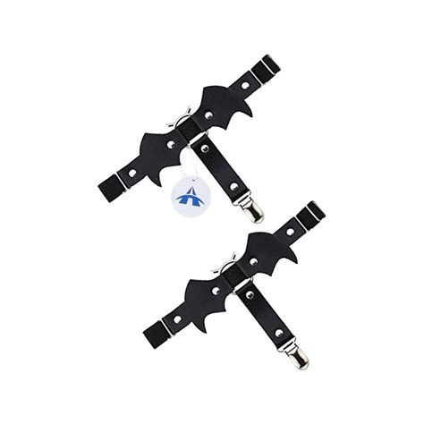 Women Leather Garters Sexy Heart Leg Garter Belt Punk Rock Clip Garter 2 Piece Shop Today