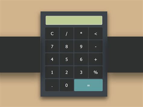 How To Make A Calculator By Codingflicks On Dribbble