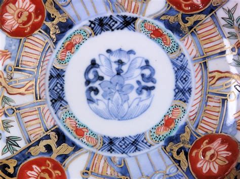 古伊万里 金襴手 花鳥紋に松竹梅図 4寸皿 5枚セット