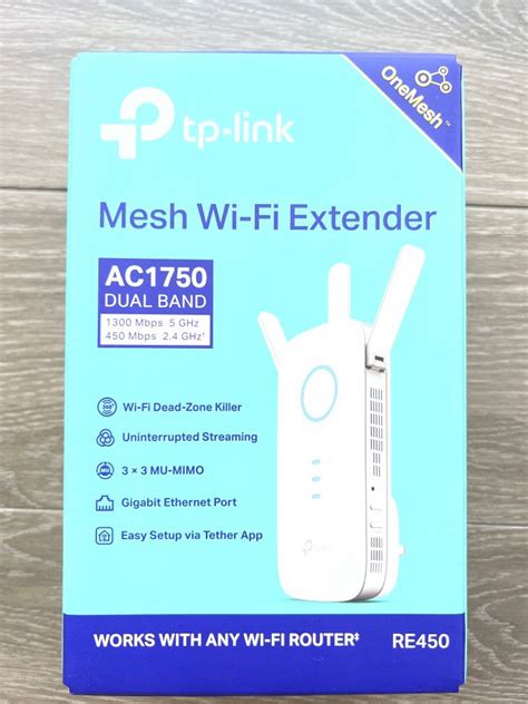 Tp Link Mesh Wi Fi Extender Ac 1750 Dual Band Computers And Tech Parts And Accessories Networking