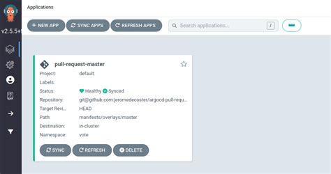 create temporary environment from pull request with argocd