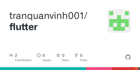 Github Tranquanvinh001flutter