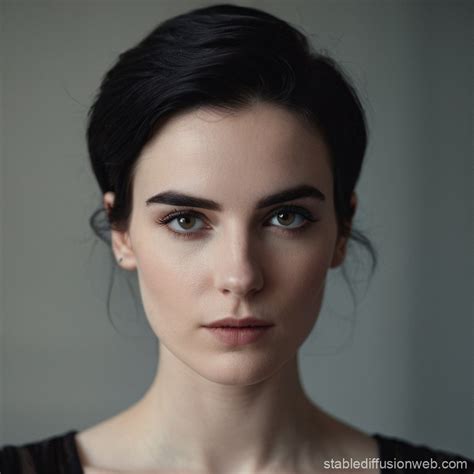 Portrait Of An Androgynous Woman Prompts Stable Diffusion Online