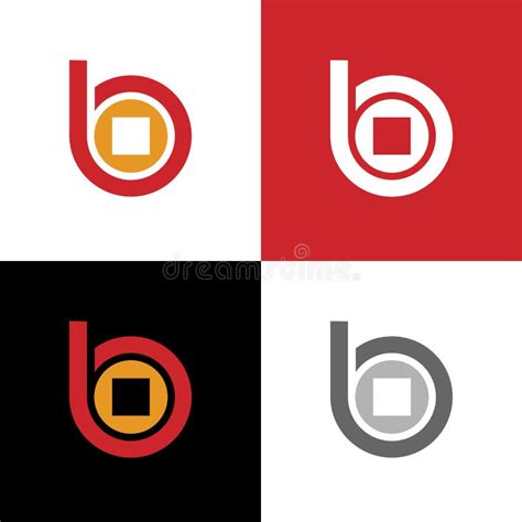 Letter B And Coin Money Logo Design Template Elements Vector Stock