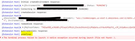 Request Failed With Status Code 400 · Issue 3 · Iann0036vscode Aws Cloudshell · Github