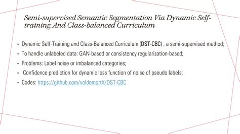 Unsupervised Semisupervised Semantic Or Instance Segmentation Pdf
