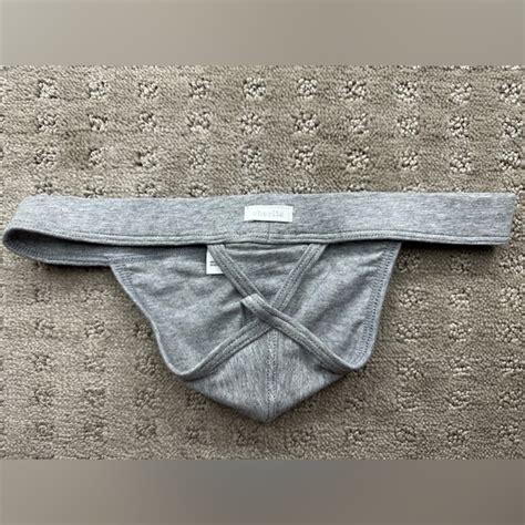Charlies Underwear And Socks Charlie Mens Underwear Thong Small Gray
