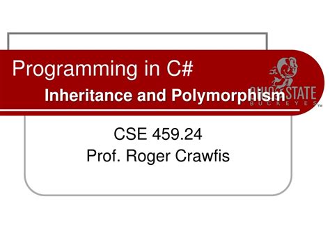 ppt programming in c inheritance and polymorphism powerpoint