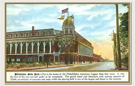 Today In 1909 Shibe Park In Baseball By Bsmile