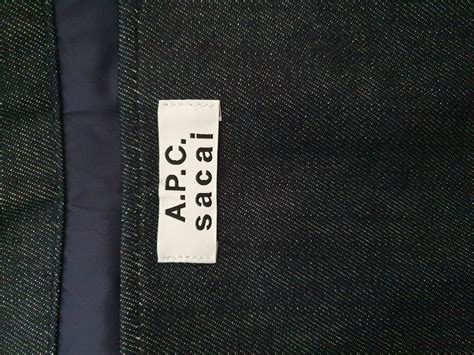 아페쎄apc X 사카이sacai 토트백 후루츠패밀리