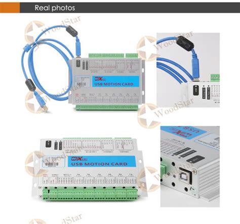 Mach4 3 4 6 Axis Usb Motion Card Interface 2000khz Woodstar