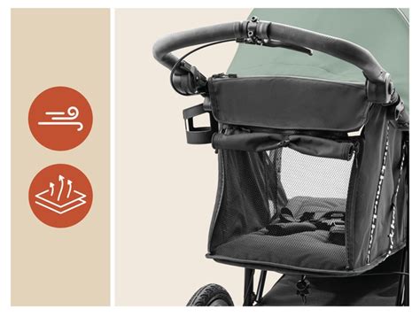 Hauck Runner 3 Jungle Green საბავშვო ეტლი Veli Store