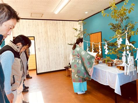 仕事始め安全祈願祭 飯田建設株式会社
