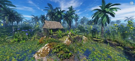 [optimized] Realistic Tropical Jungle Roblox Nature Pack