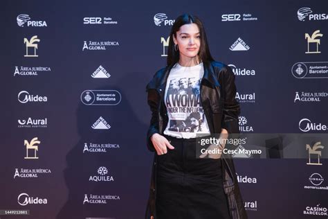 Ana Rujas Attends The Red Carpet At The Ondas Awards 2022 At Gran